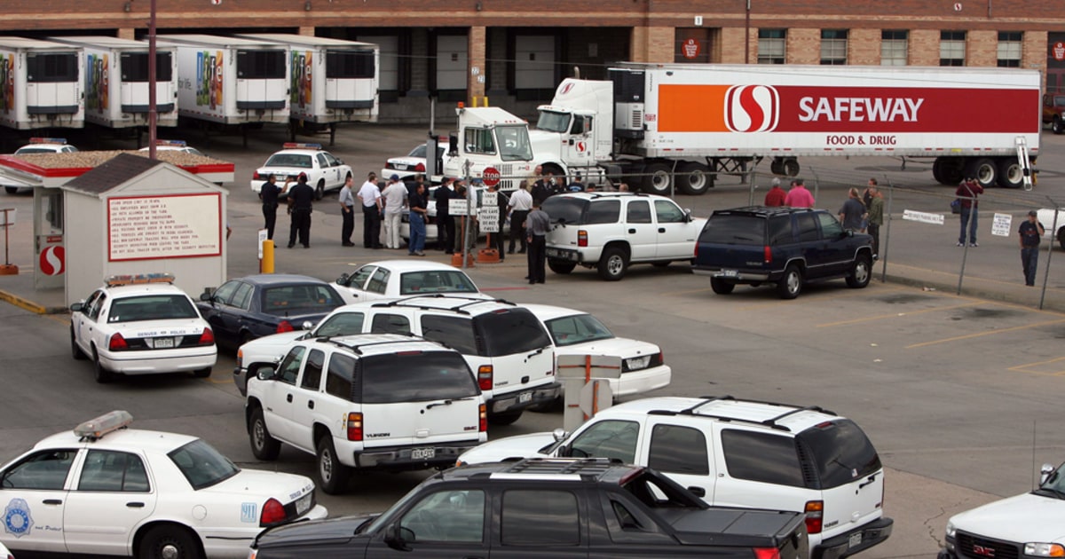 Man opens fire in grocery chain warehouse