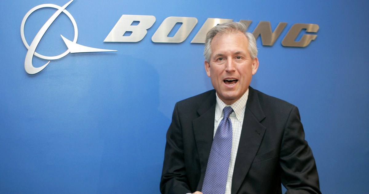 Boeing flying high after CEO's first year