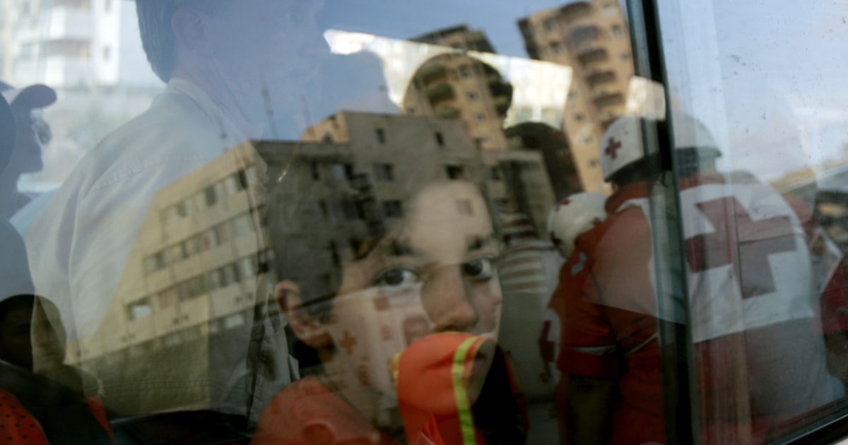 On a mission of mercy with Lebanon Red Cross