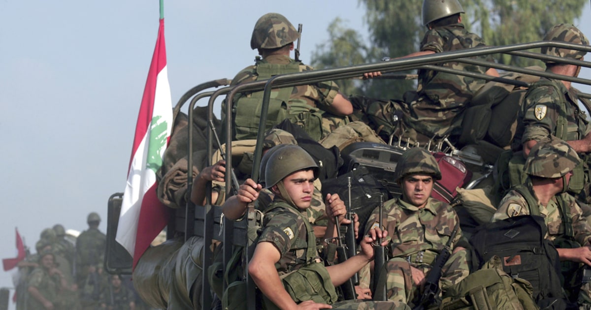 Lebanese troops deploy south of Litani River