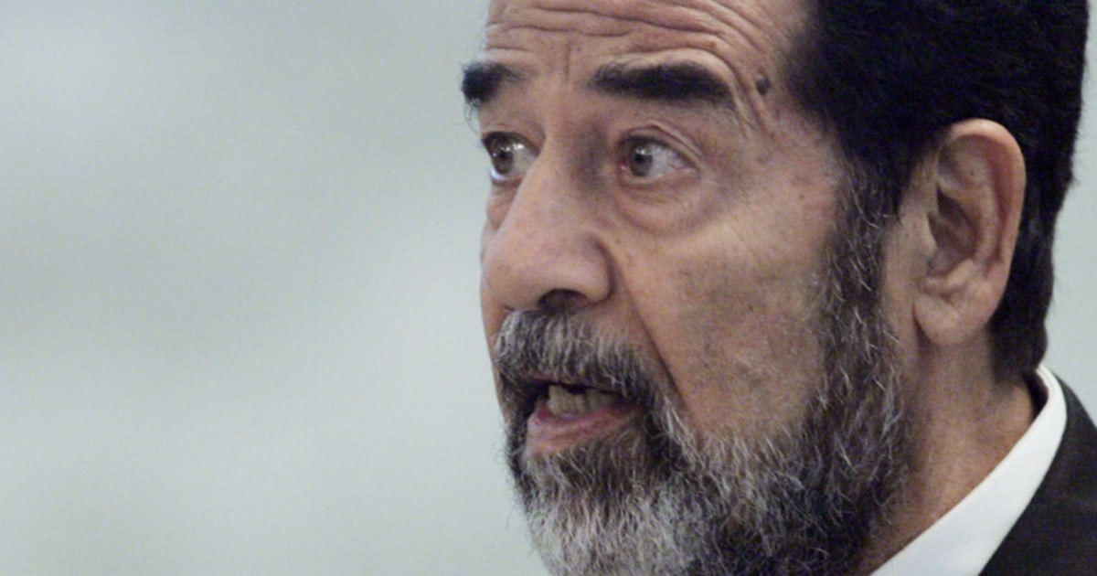Judge in Saddam trial: 'You were not a dictator'