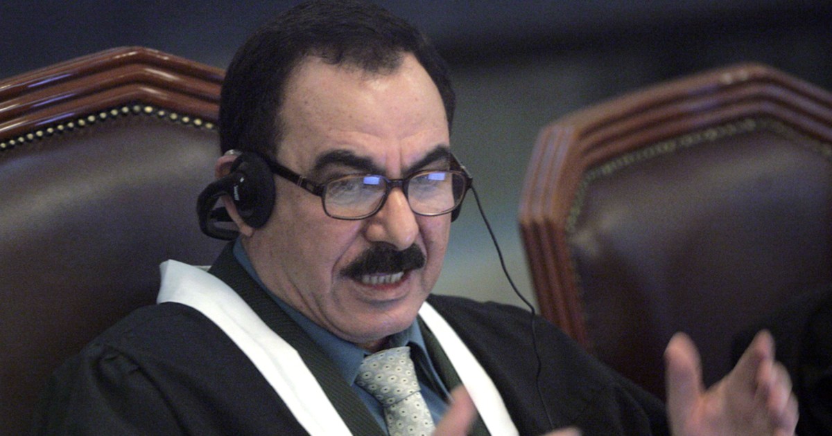 Chief Saddam trial judge pulled from case