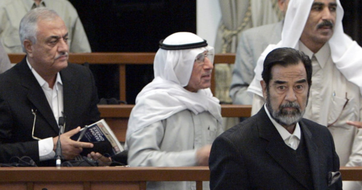 Saddam ejected from court for 2nd day in a row