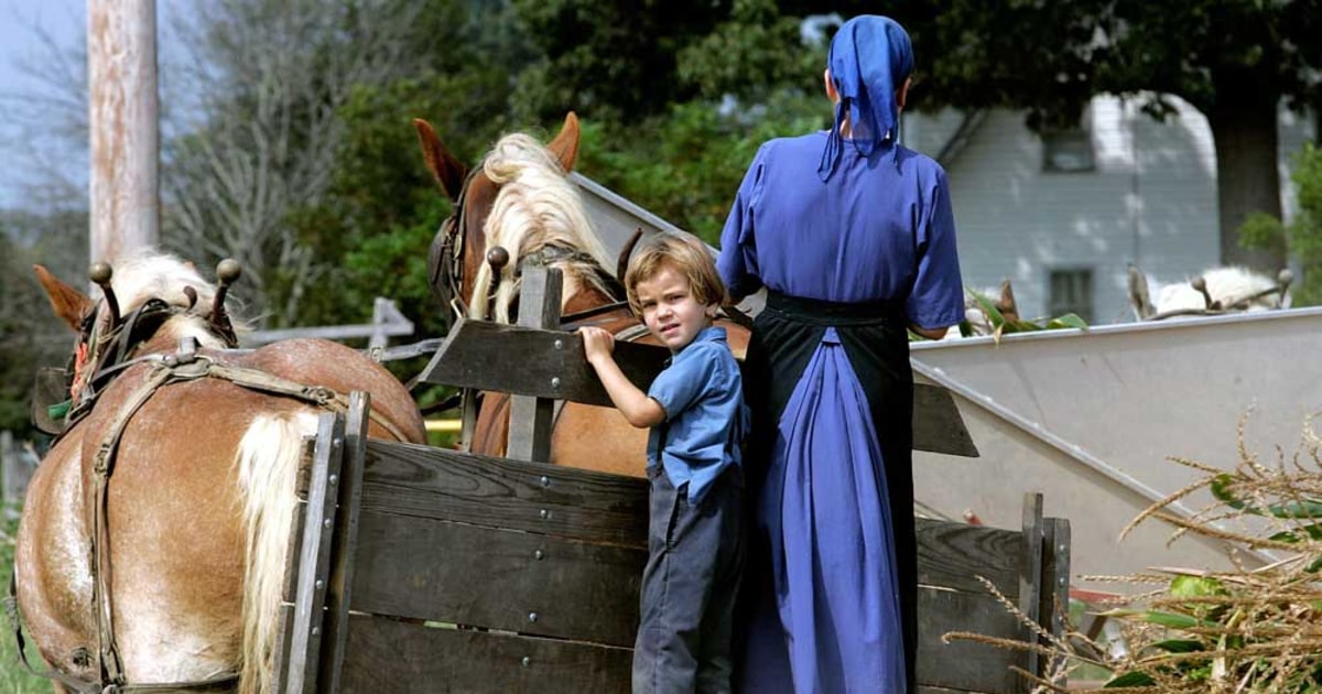Amish live a life apart, far from violence
