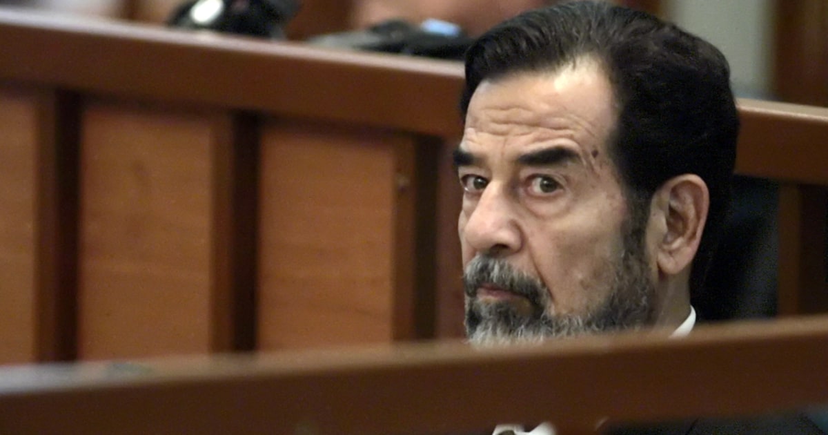 Saddam’s lawyer walks out of genocide trial