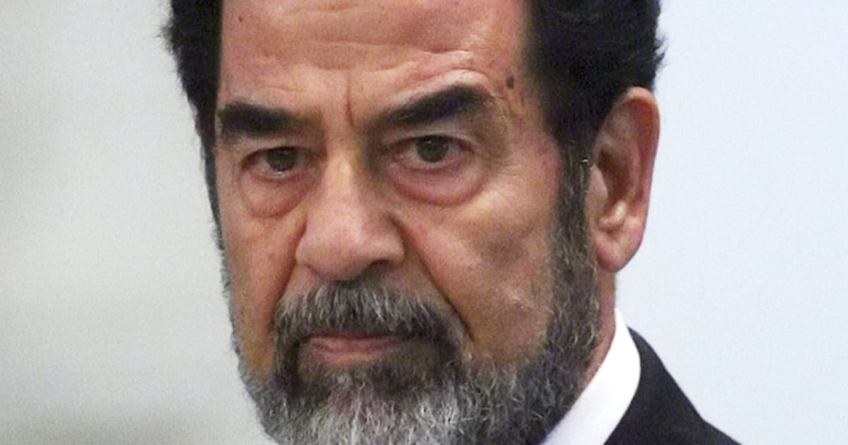 Saddam urges Iraqis not to take revenge on U.S.