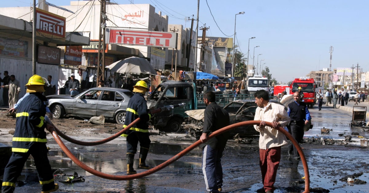Suicide bombers kill 16 in Baghdad
