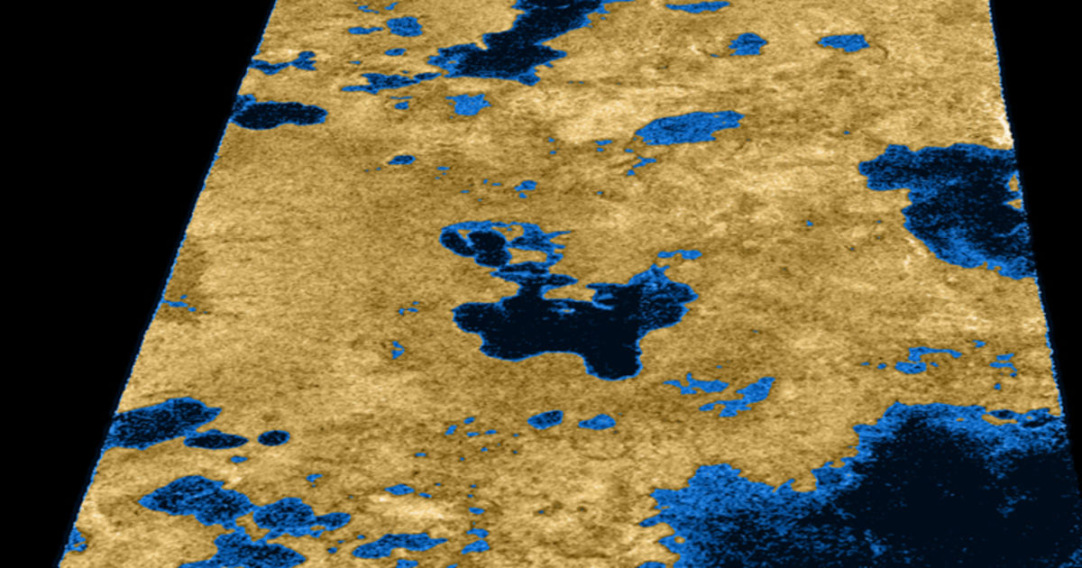 Radar maps Titan’s hydrocarbon lakes