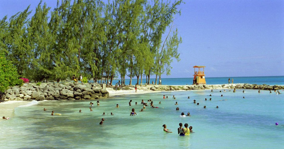 Fun in the sun in tropical Barbados