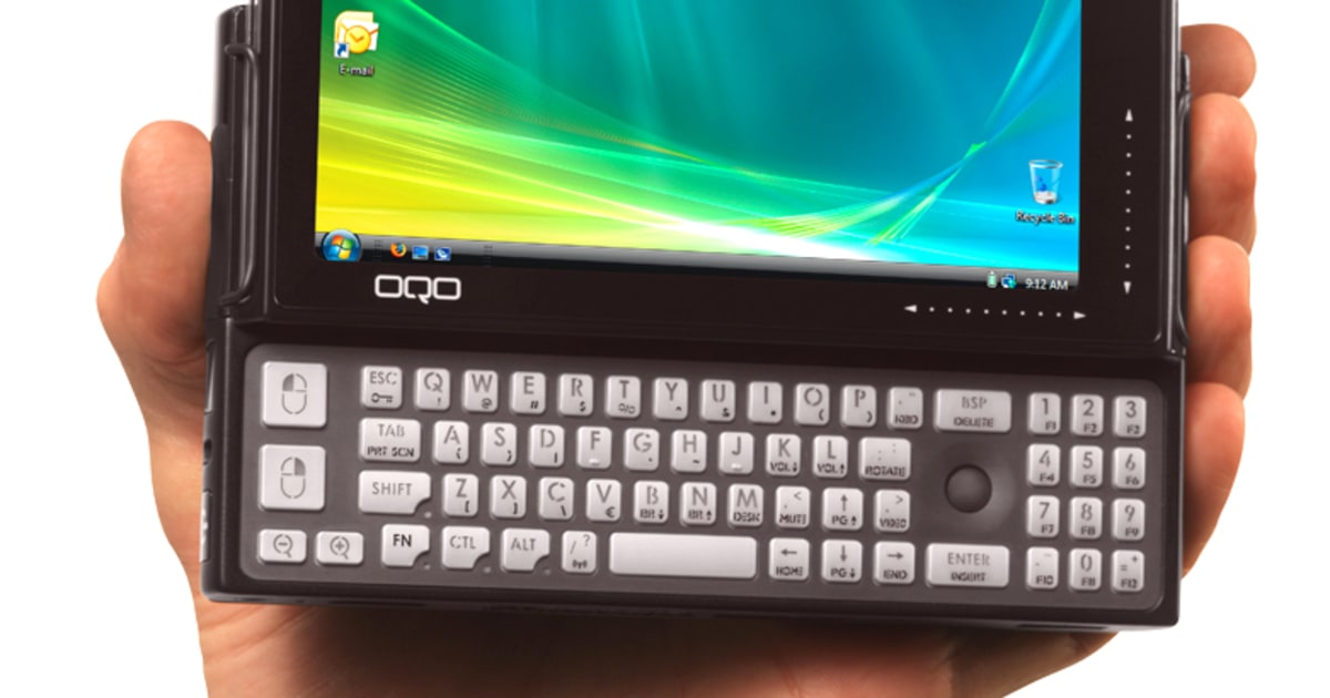A closer look: OQO model 02, Palm Treo 750