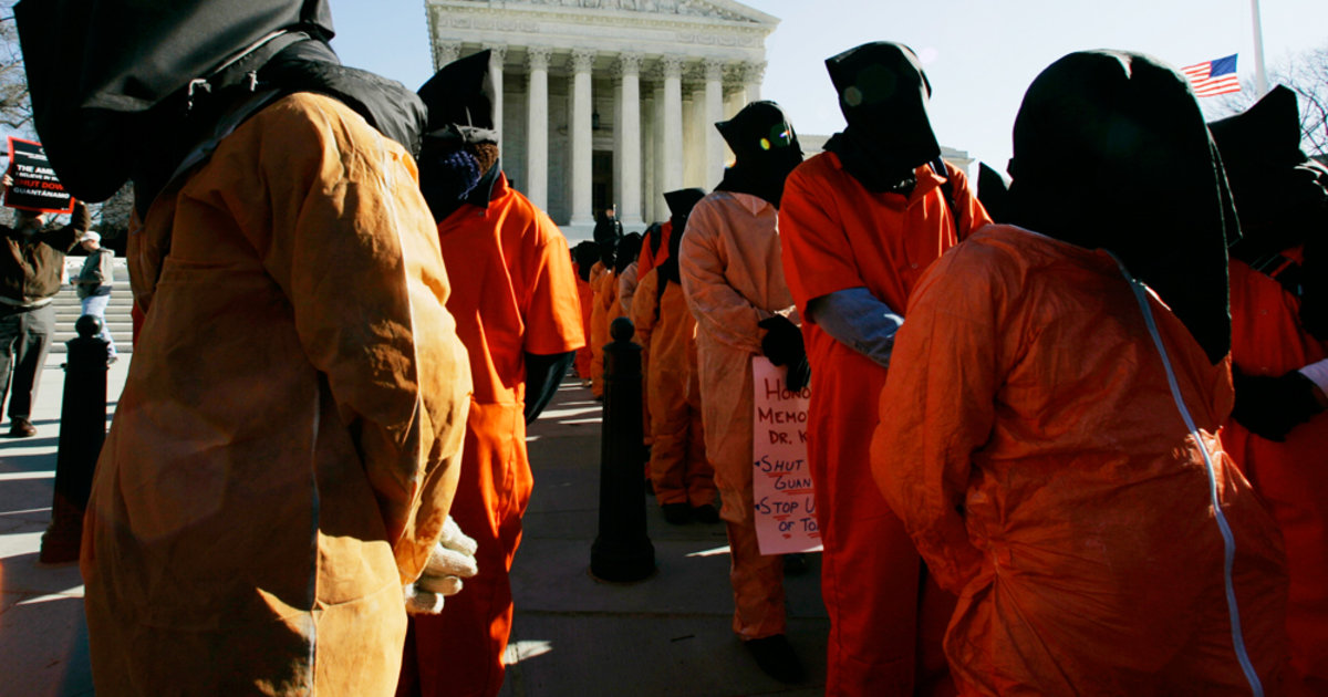 Arrests during Gitmo protest inside courthouse