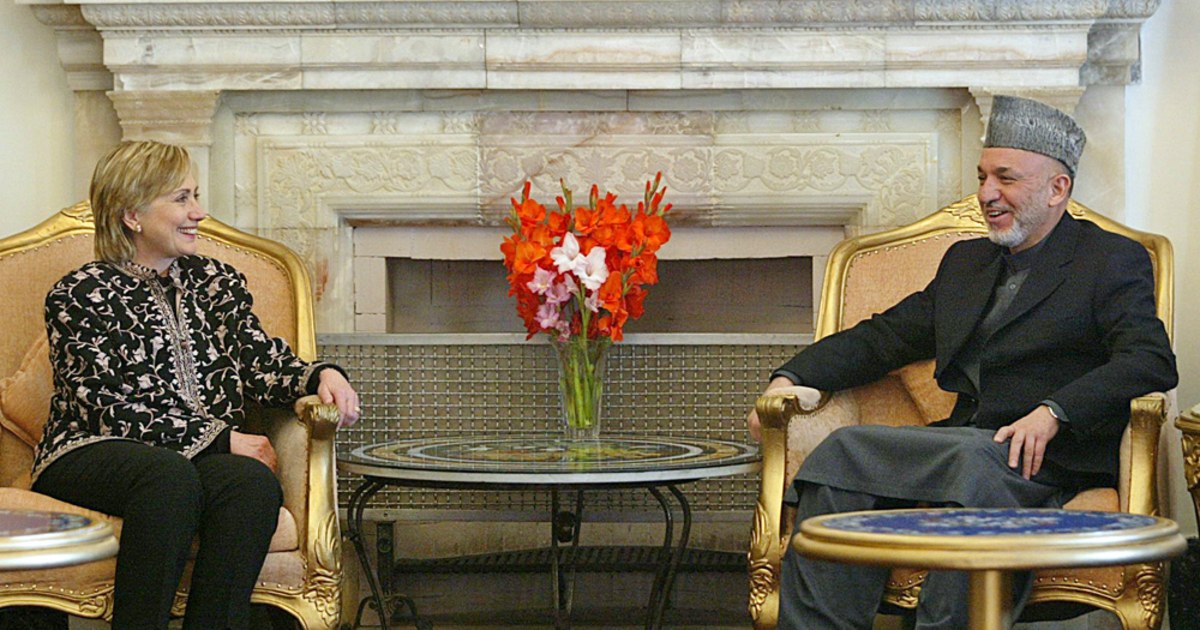 Sen. Clinton leads delegation to Afghanistan