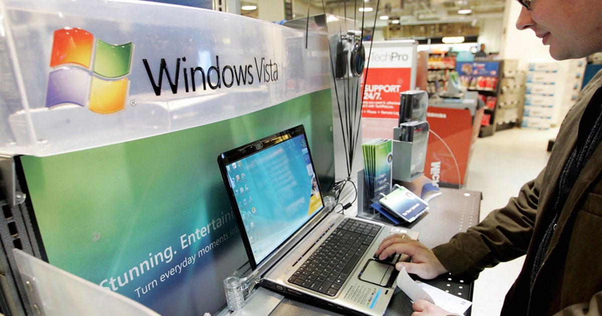 Microsoft’s long-awaited Vista goes on sale