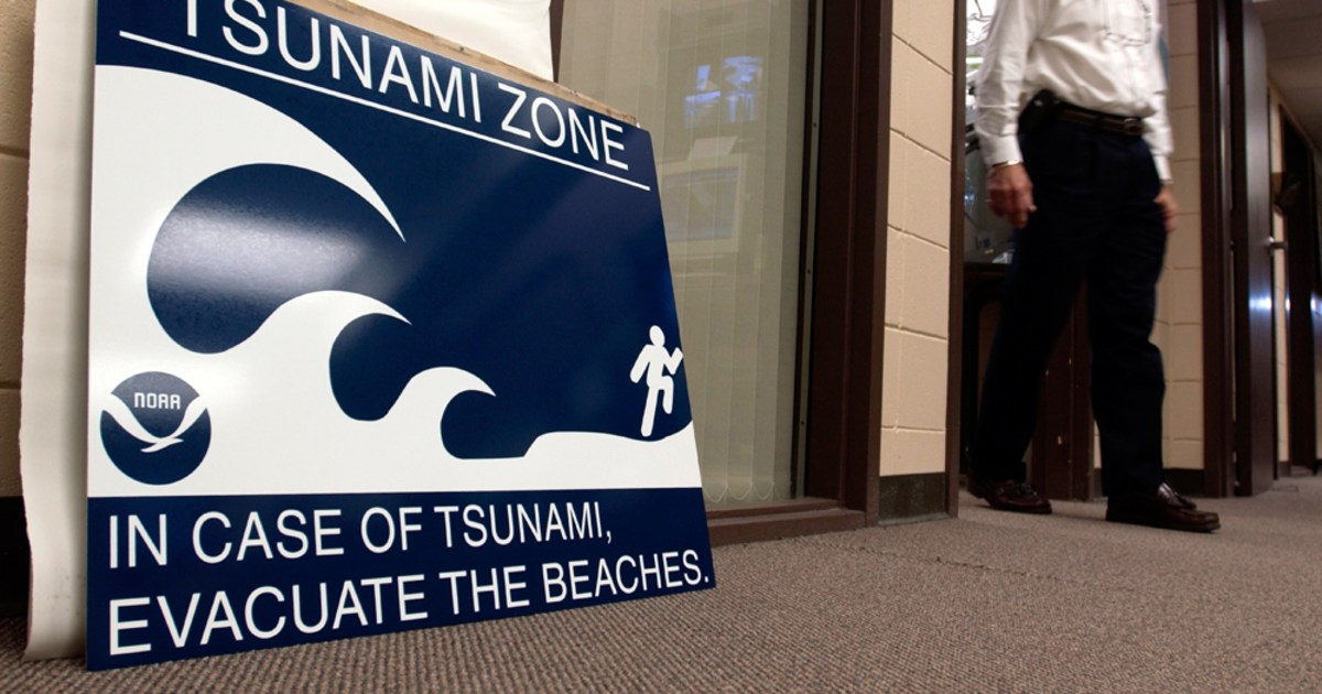 Nine U.S. towns ready for Atlantic tsunami