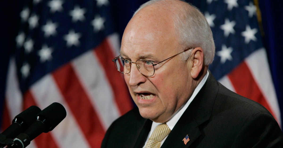 Though not charged, Cheney at center of trial