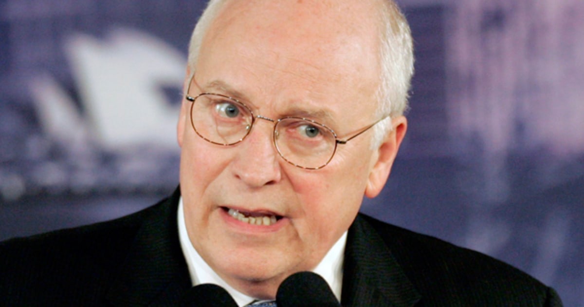 Cheney rips China’s anti-satellite weapons test
