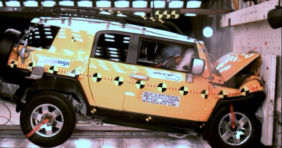 Government to improve crash test program