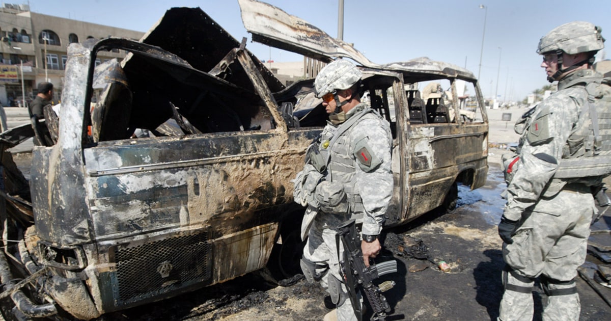 U.S. to go after bomb factories around Baghdad