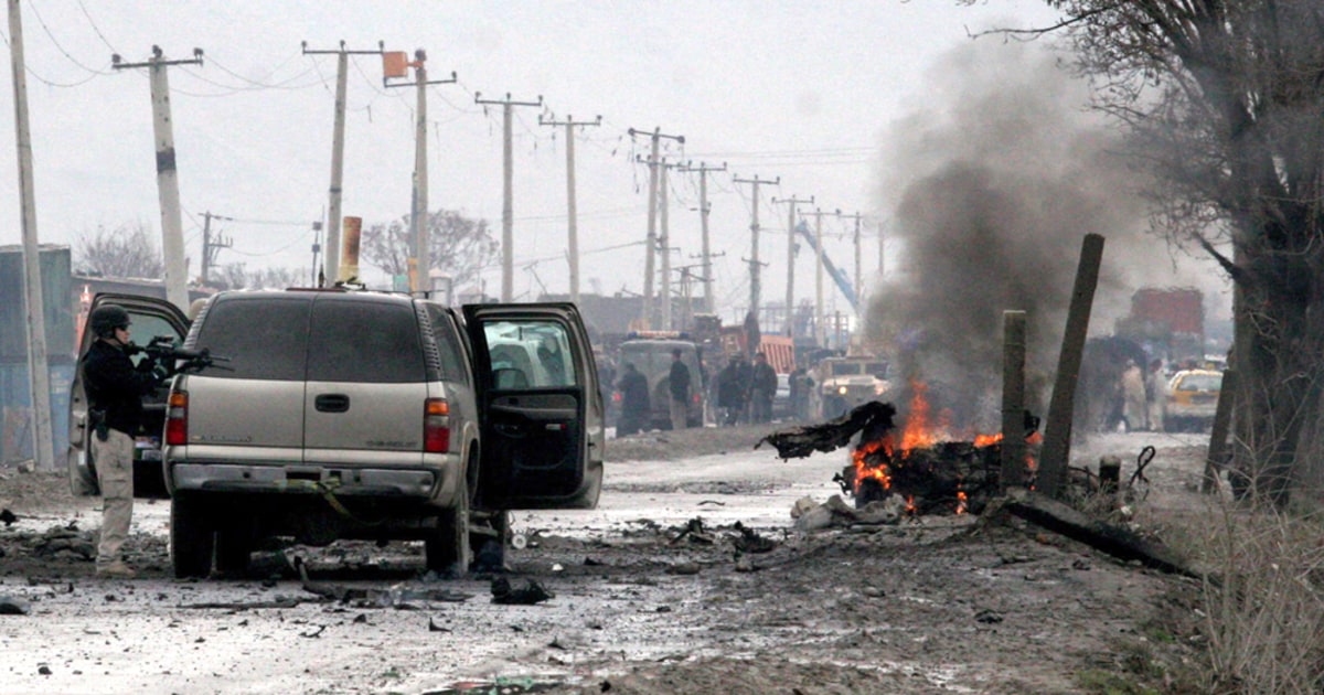 U.S. Embassy convoy attacked in Afghanistan