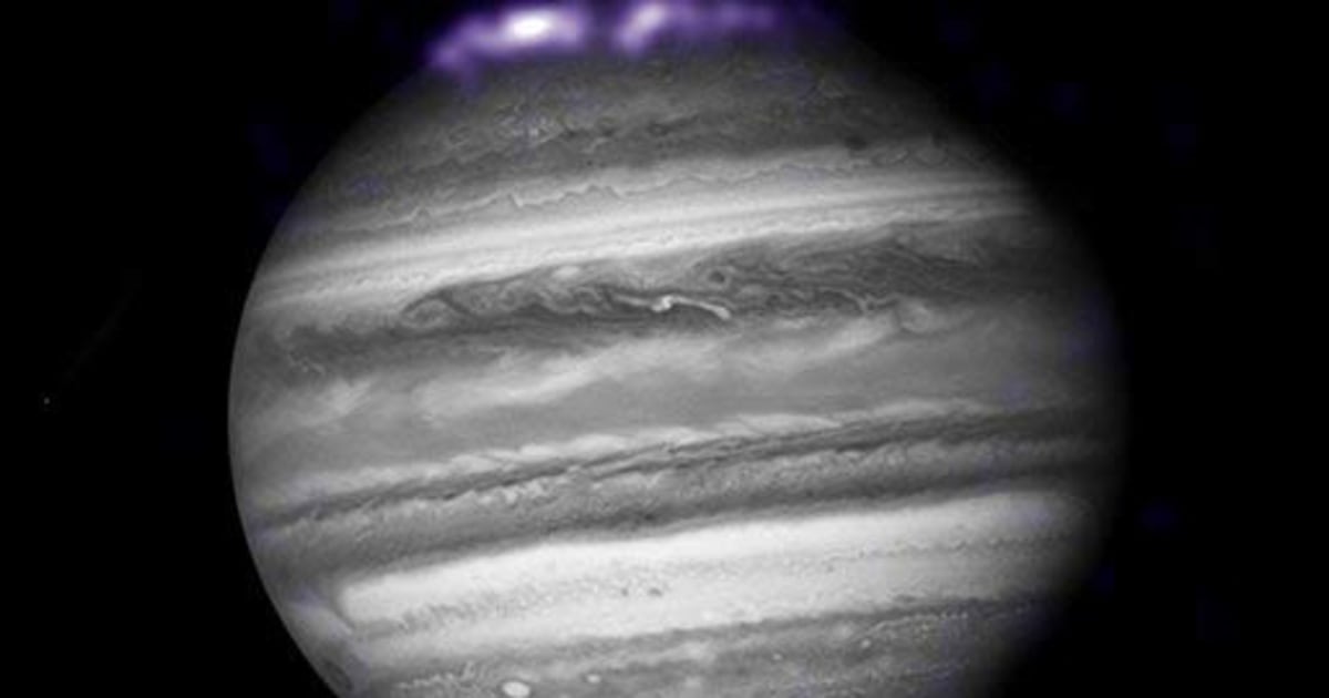 Images show Jupiter's powerful sky lights