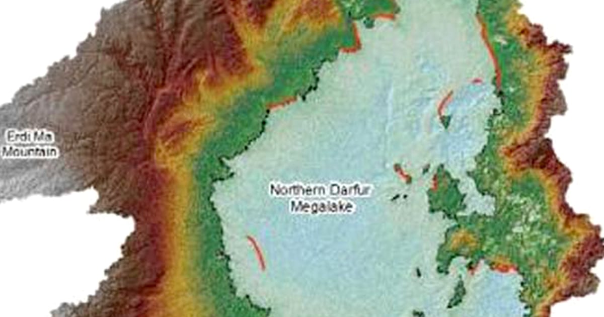 Ancient mega-lake discovered in Darfur