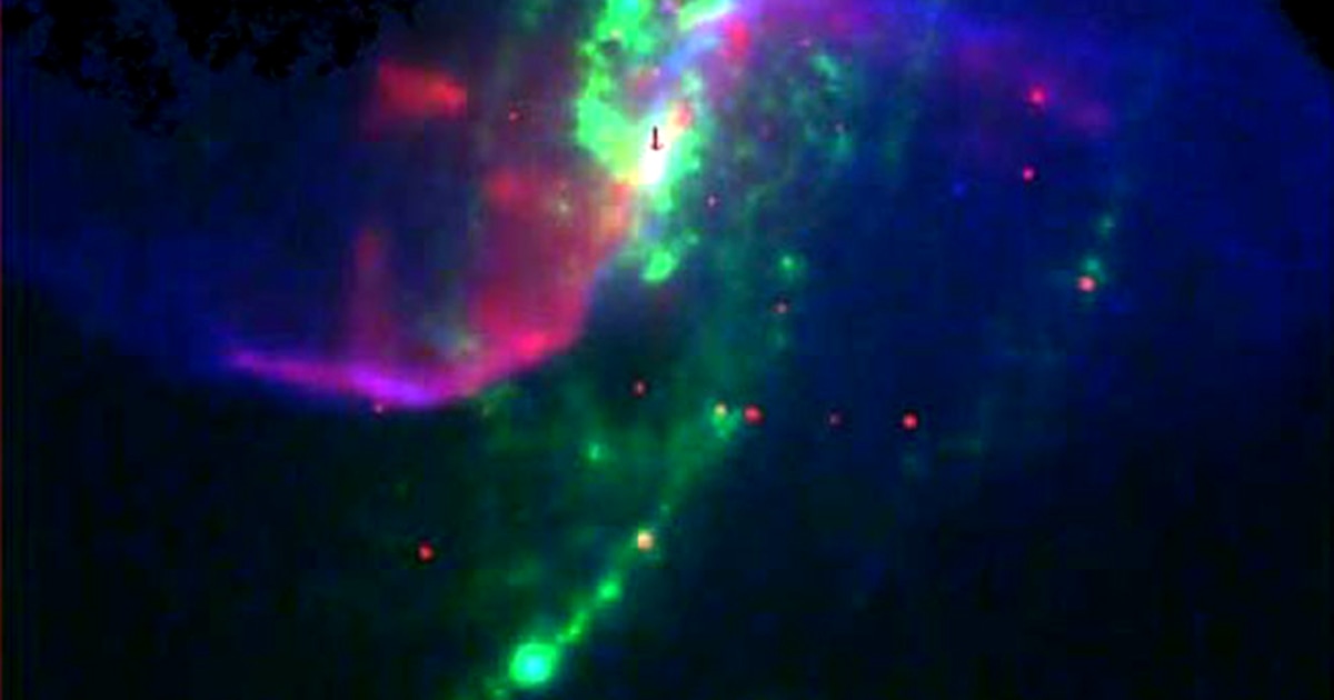 Galaxy's ghostly arms finally explained