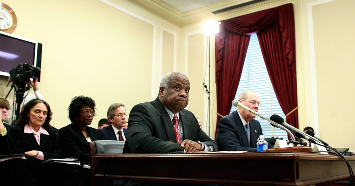 Justice Thomas’s life a mix of poverty, privilege