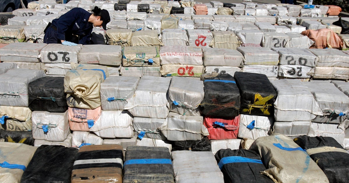 Coast Guard shows off record cocaine seizure