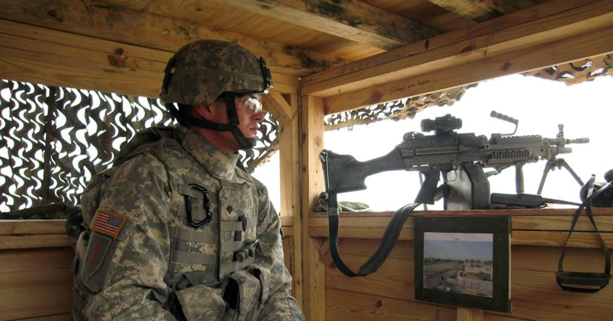 GIs at Iraqi outposts seek safety in fortifications