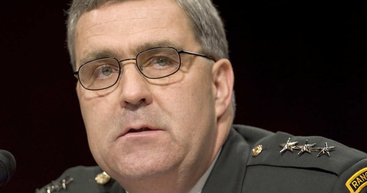 Good luck, Lt. Gen. Lute