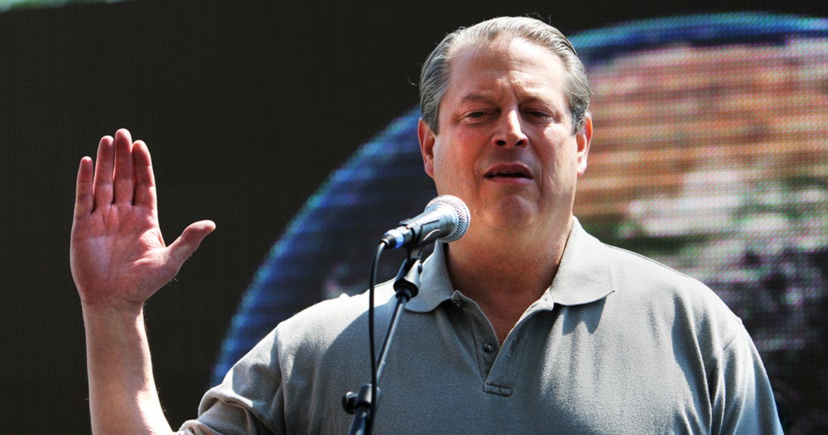 Gore discusses Live Earth, rejects 2008 bid