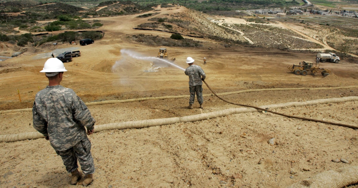Border fence project’s slow pace raises concerns