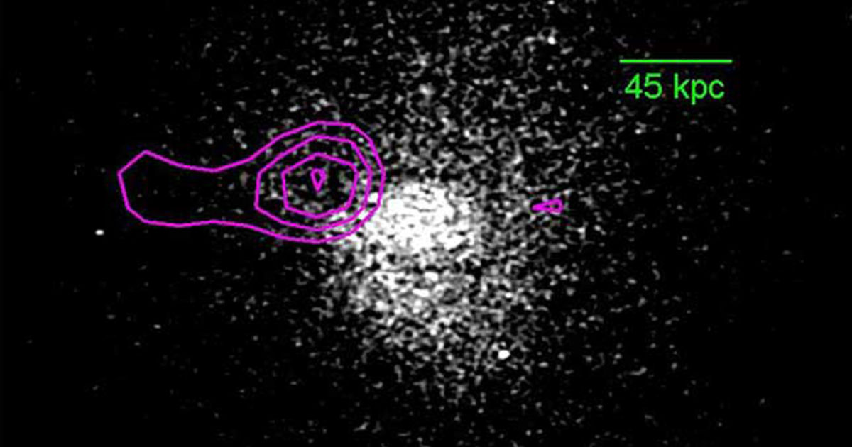 High-speed cosmic crash amazes astronomers