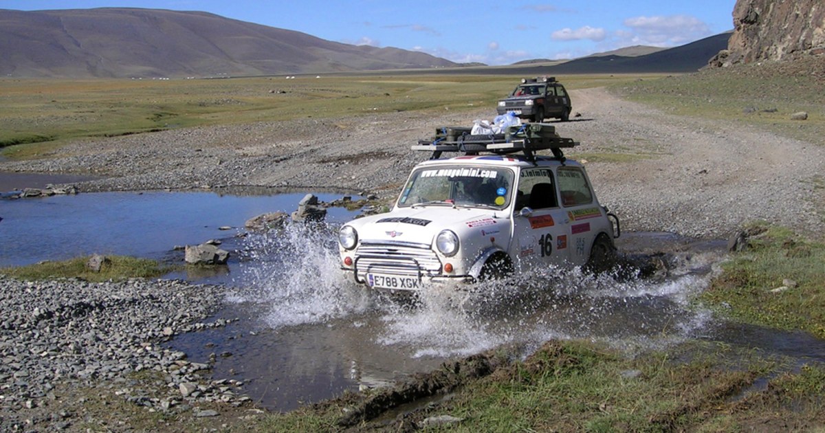 Driven to destruction at the Mongol Rally
