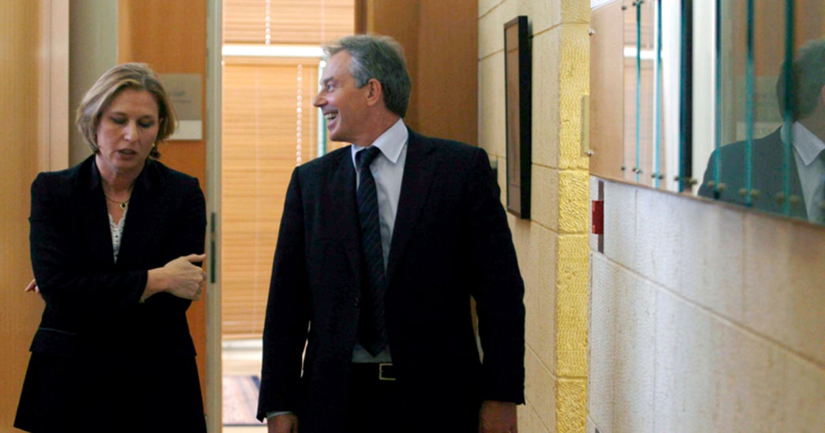 Blair sees ‘sense of possibility’ in Middle East