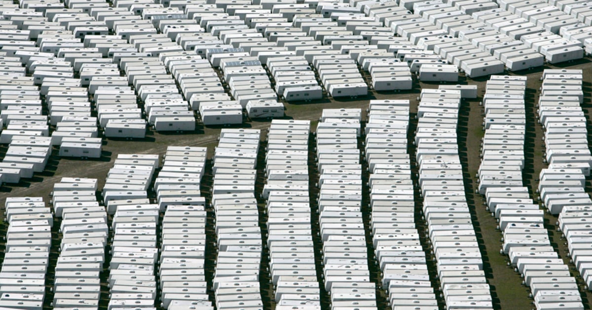 FEMA suspends use, sales of ‘toxic’ trailers