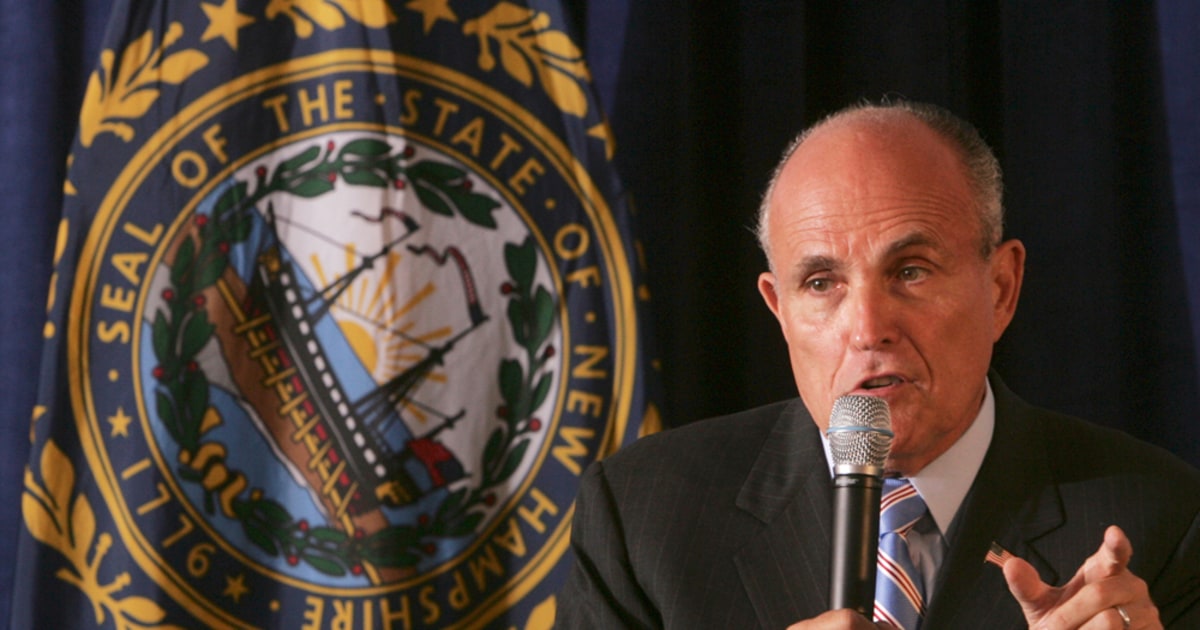 Giuliani, chief of Fox News approach new turf