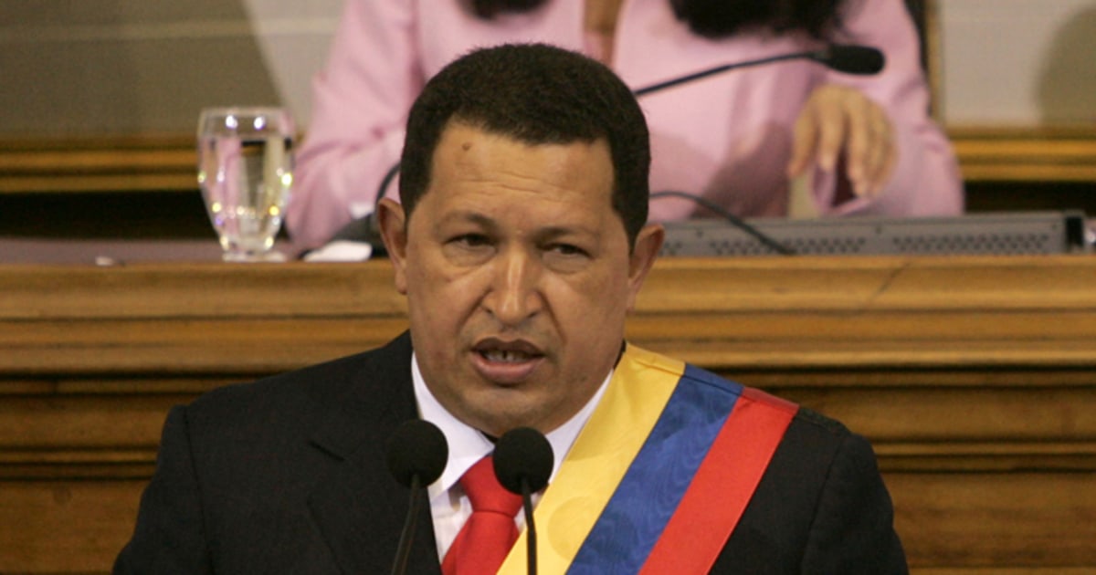 Chavez proposes unlimited re-election