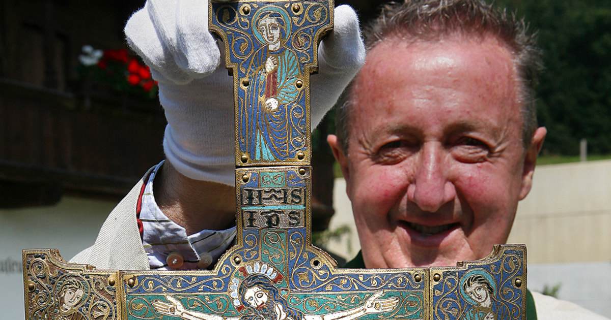 Medieval crucifix found in Austrian trash bin