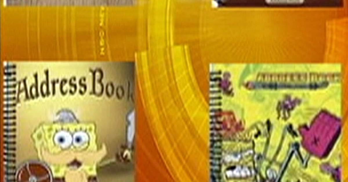 SpongeBob journals, address books recalled