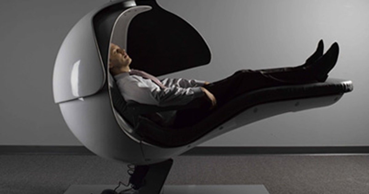 Nodding off at work? Enter the napping device