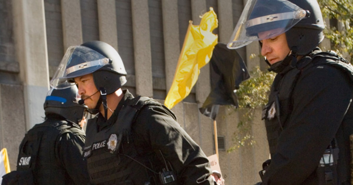 Columbus Day protest leads to arrests