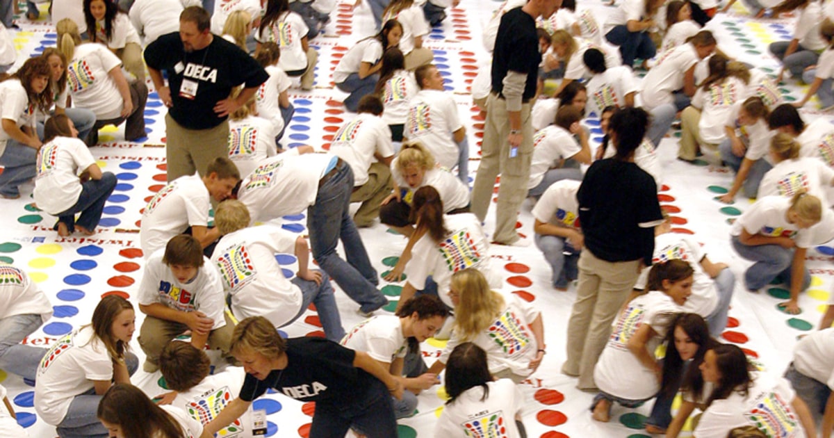 High school students try to set Twister record