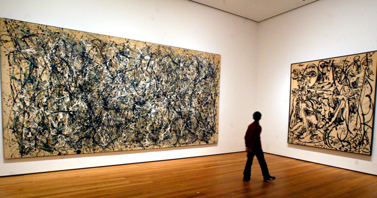 Jackson Pollock put physics on his palette, scientists say