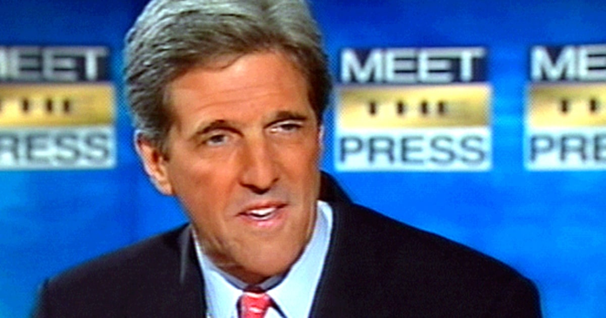 Kerry has to find his voice