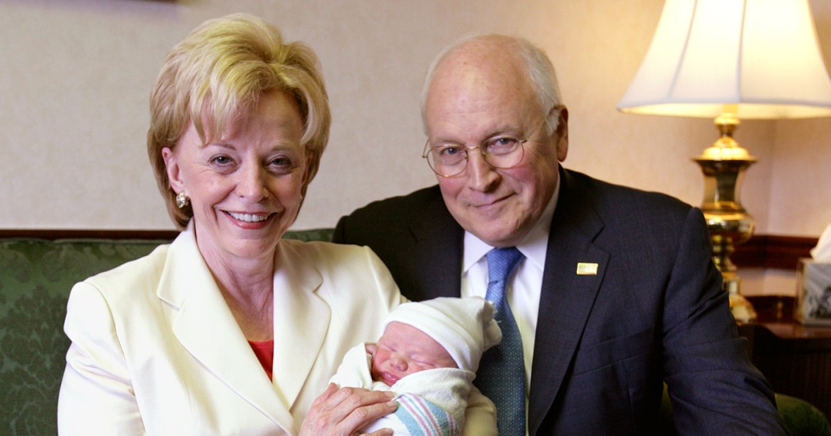 Cheney welcomes sixth grandchild