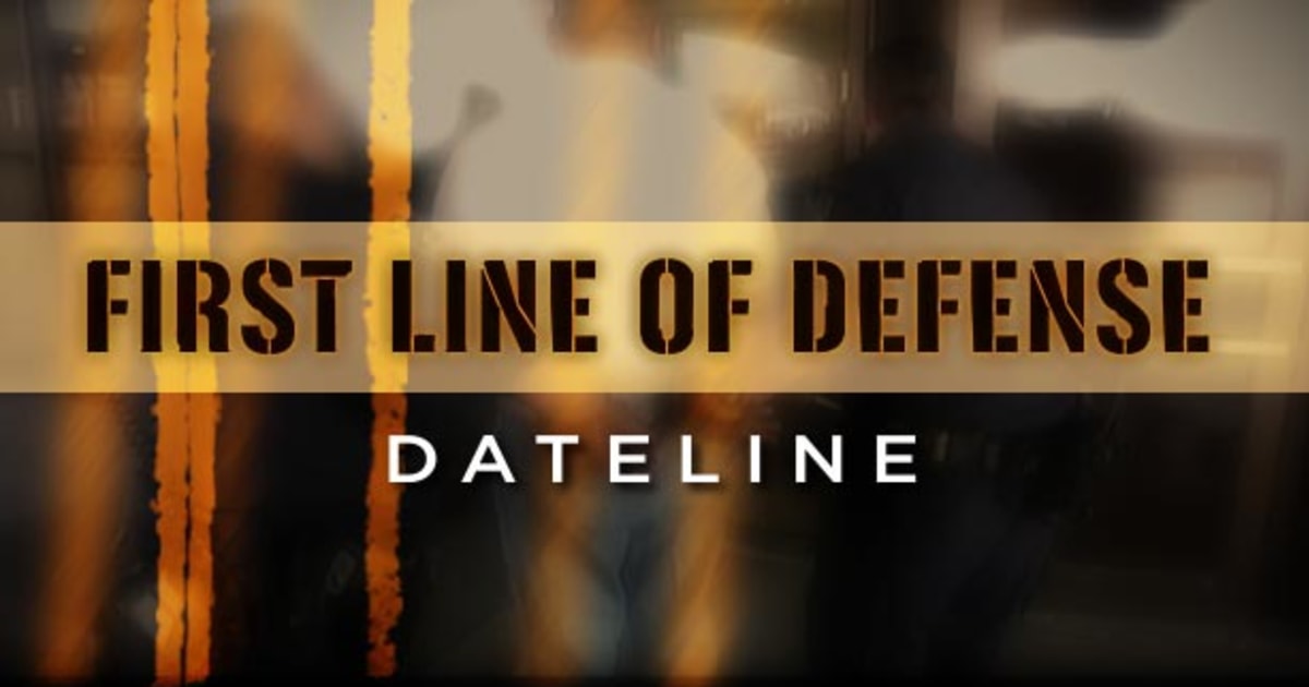 Inside our border's first line of defense