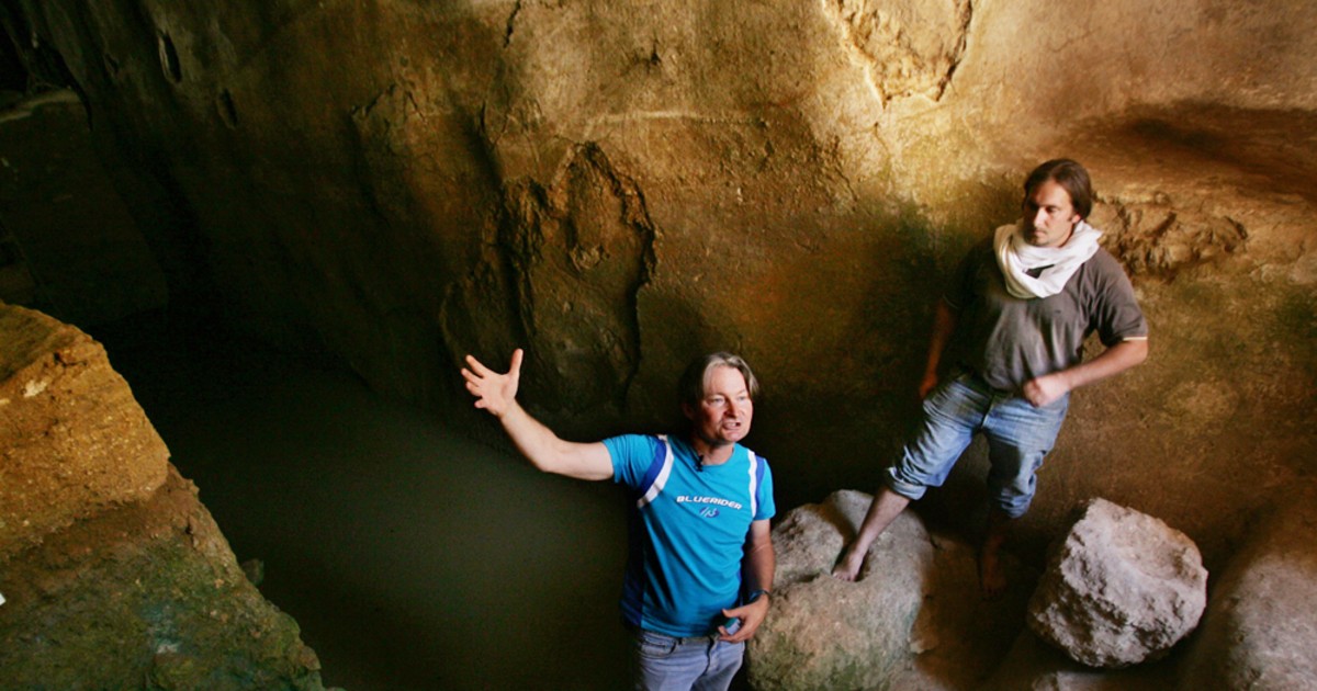 Cave linked to John the Baptist