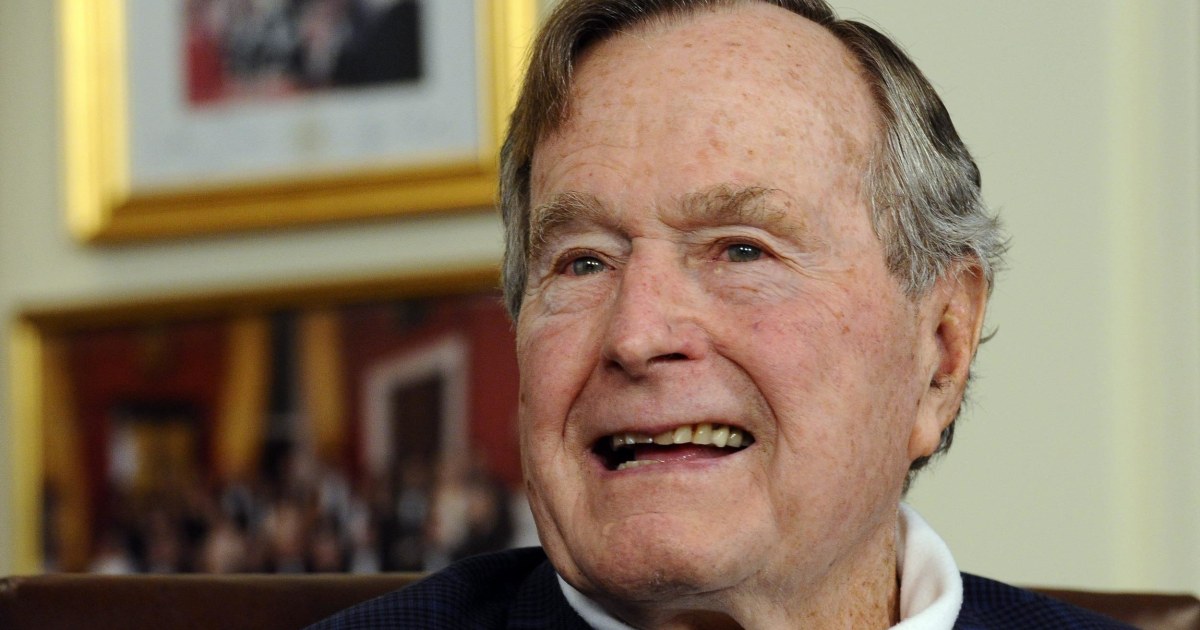 George H.W. Bush Released From Hospital