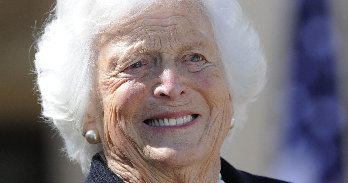 Barbara Bush Discharged From Hospital After Bout With Pneumonia